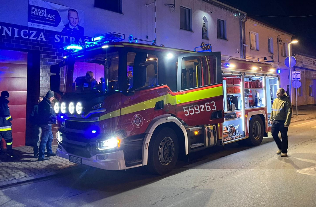 Zebranie sprawozdawcze OSP Lutynia. Zaprezentowano nowy samochód ratowniczo-gaśniczy, Lutynia ...